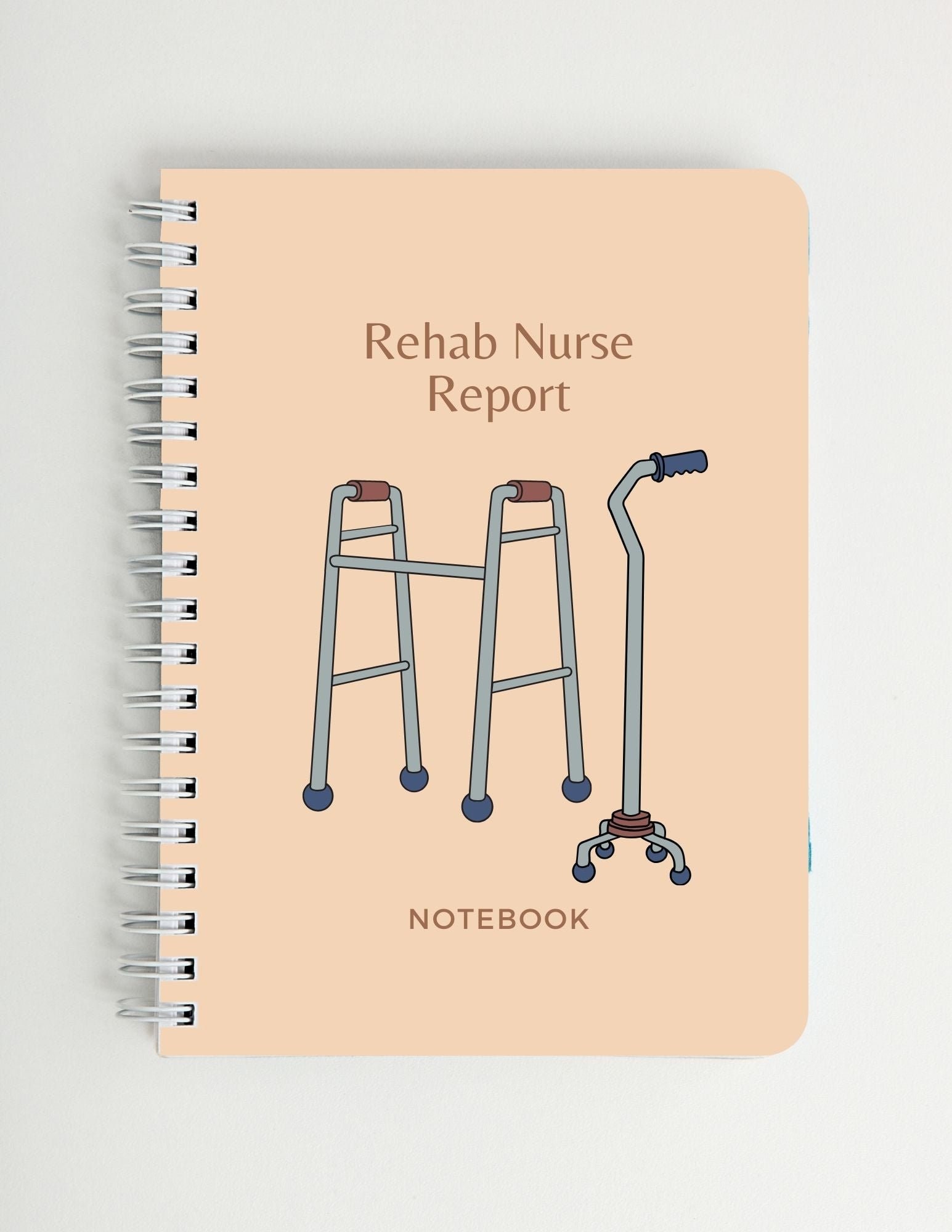 Rehab Nurse Report Notebook - Etsy