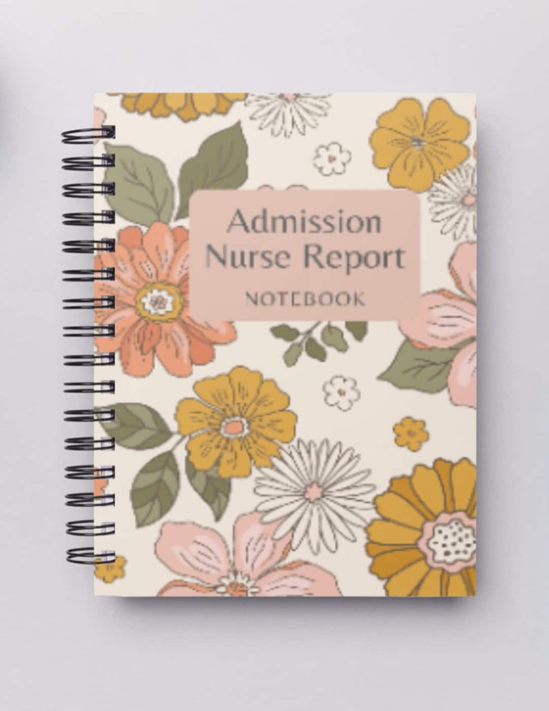 Admission Nurse Report Notebook (home Health/hospice) - Etsy