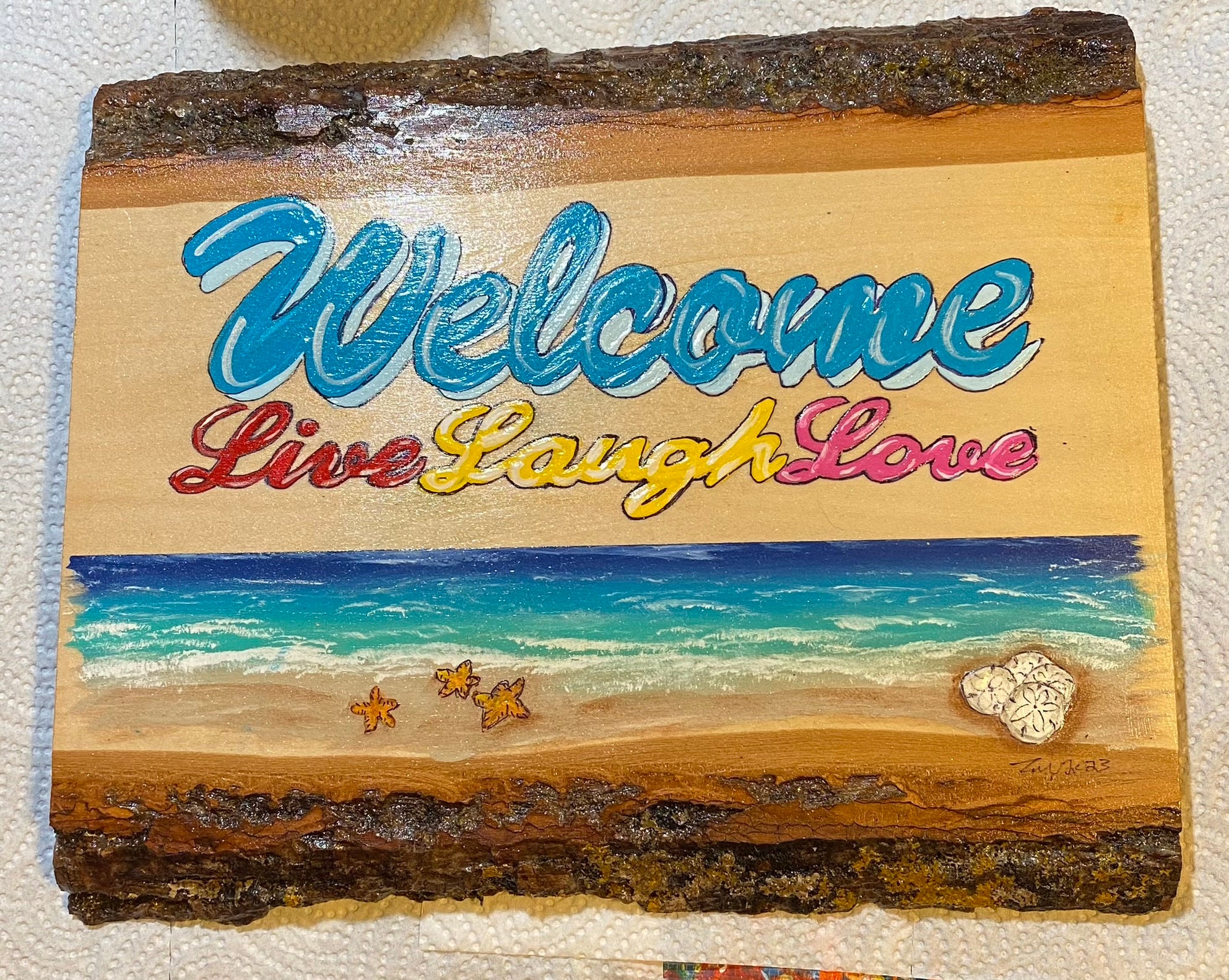 Live Laugh Love Beach Images