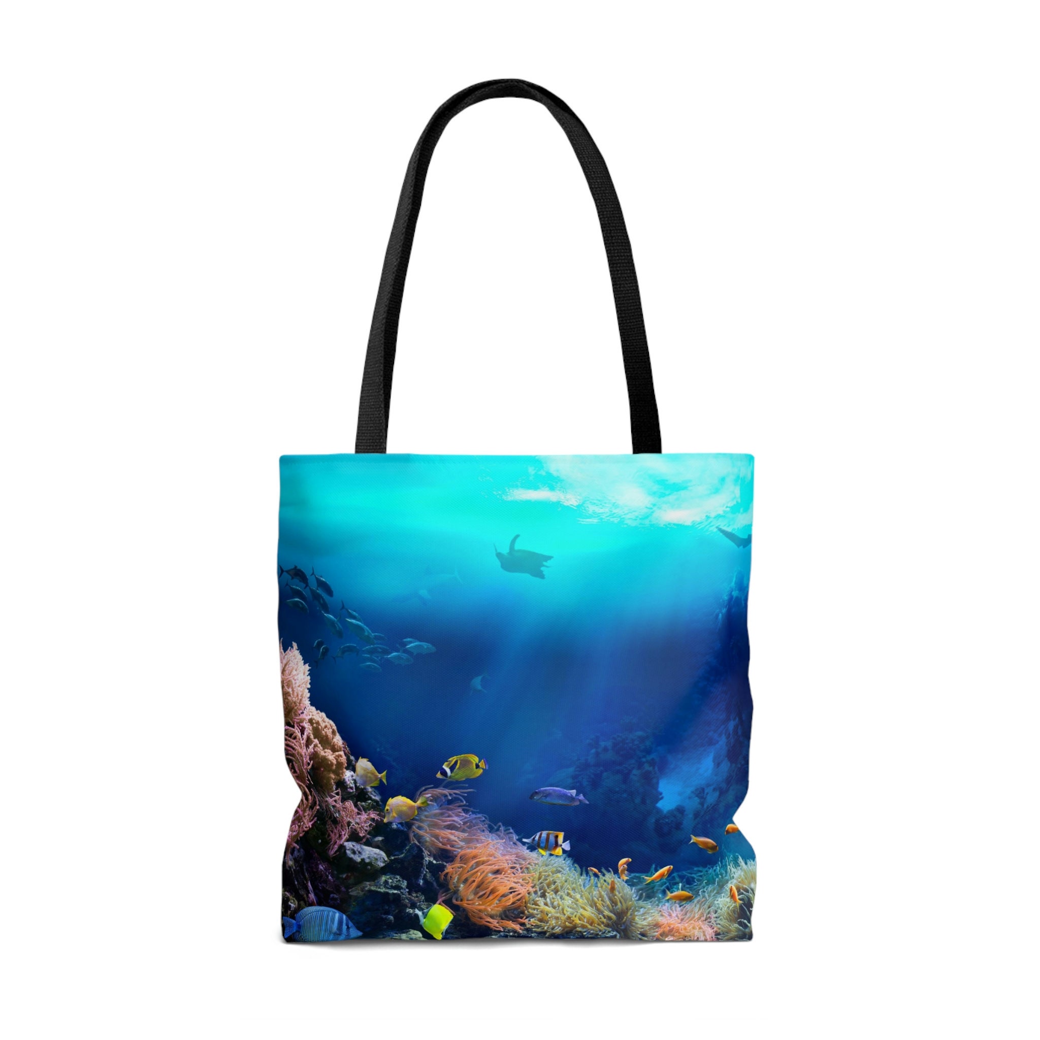 Tropical Fish AOP Tote Bag - Etsy