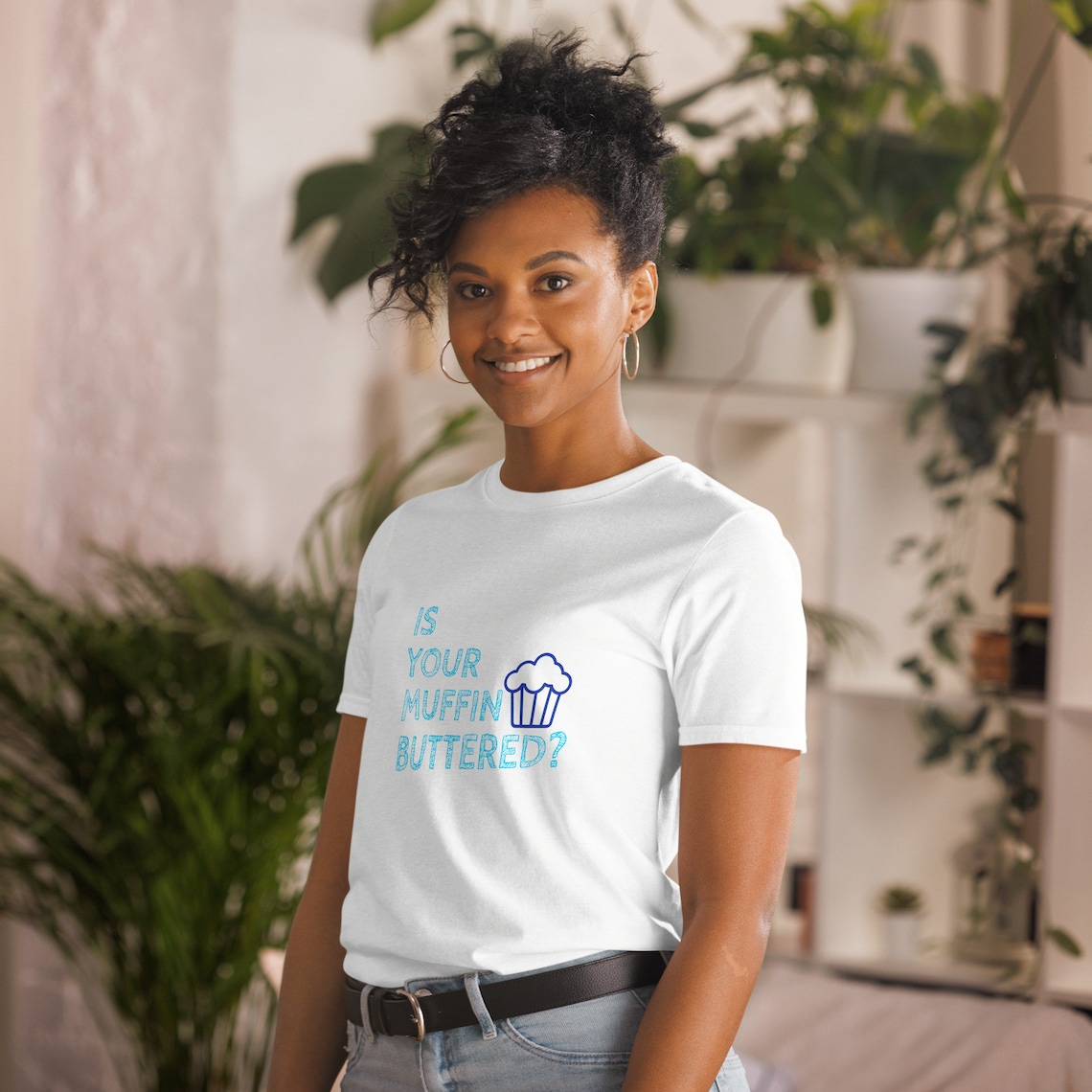 Is Your Muffin Buttered? Wet Leg Merch, Wet Leg Tshirt, Short-sleeve ...