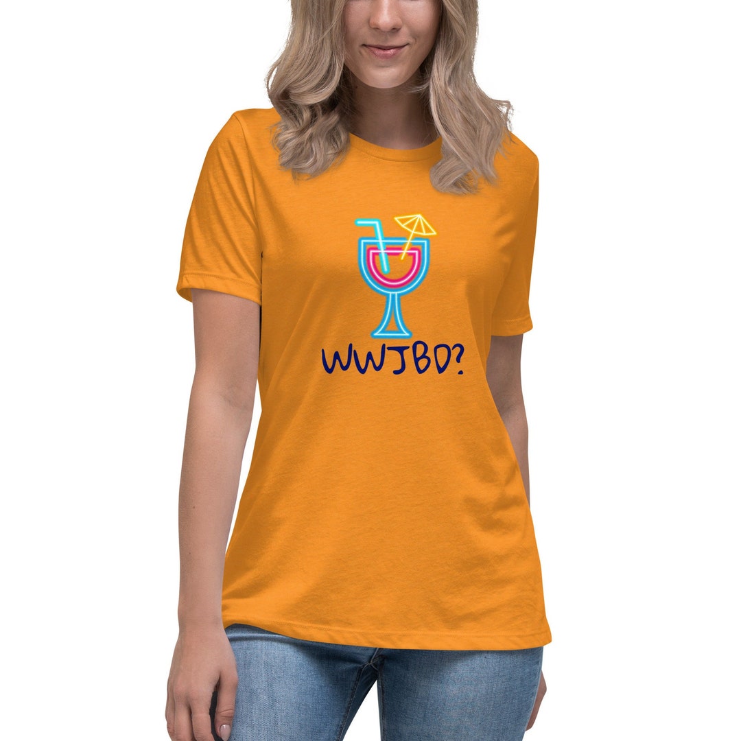 WWJBD? What Would Jimmy Buffett Do? Jimmy Buffett Merch, Jimmy Buffett T-shirt, Women's Relaxed ...