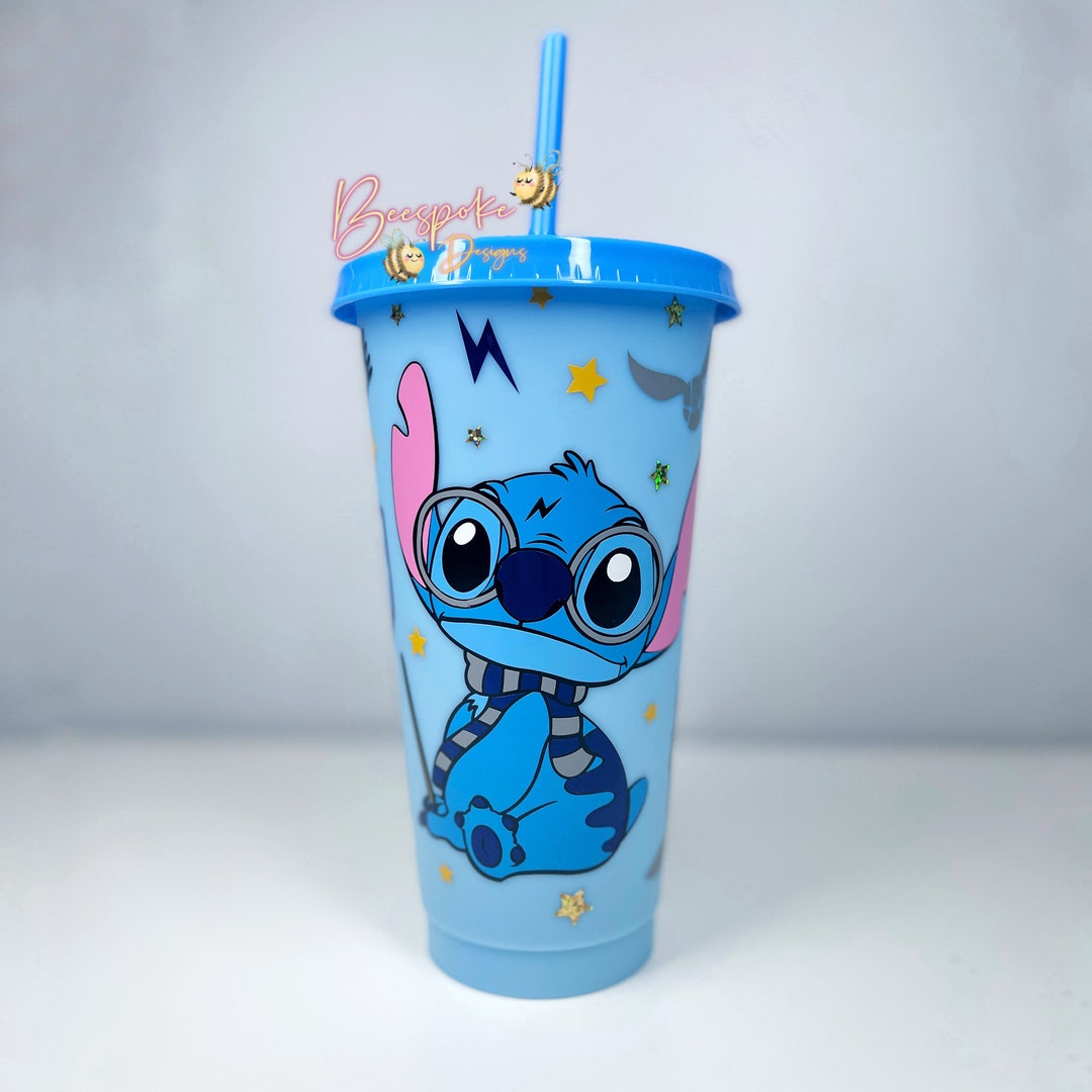 Disney Stitch Wizard Hp Inspired Cold Cup Personalized With Straw Named ...