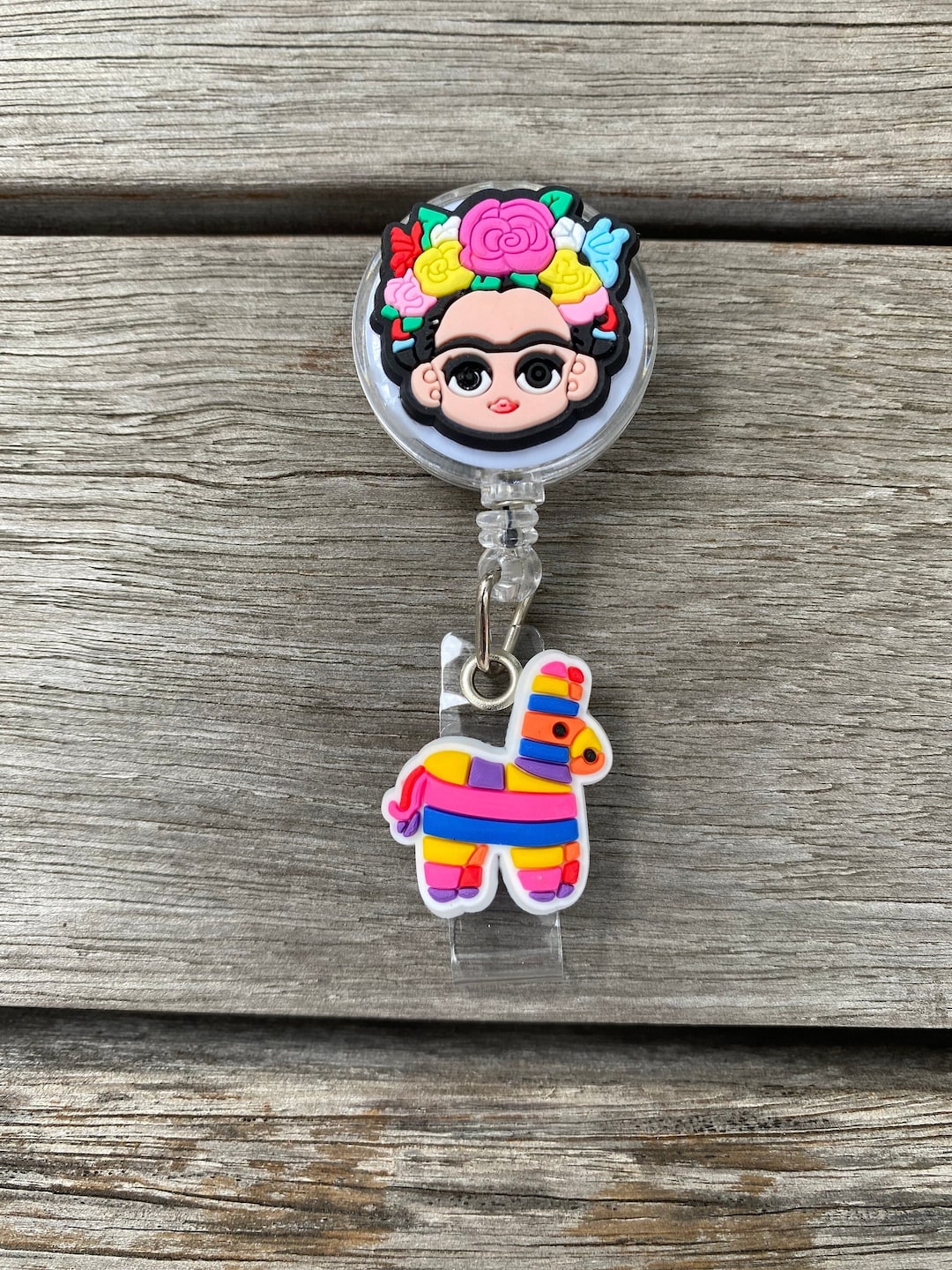 Flower Lady Badge Reel| Nurse Badge Reel| CNA Badge Reel - Etsy