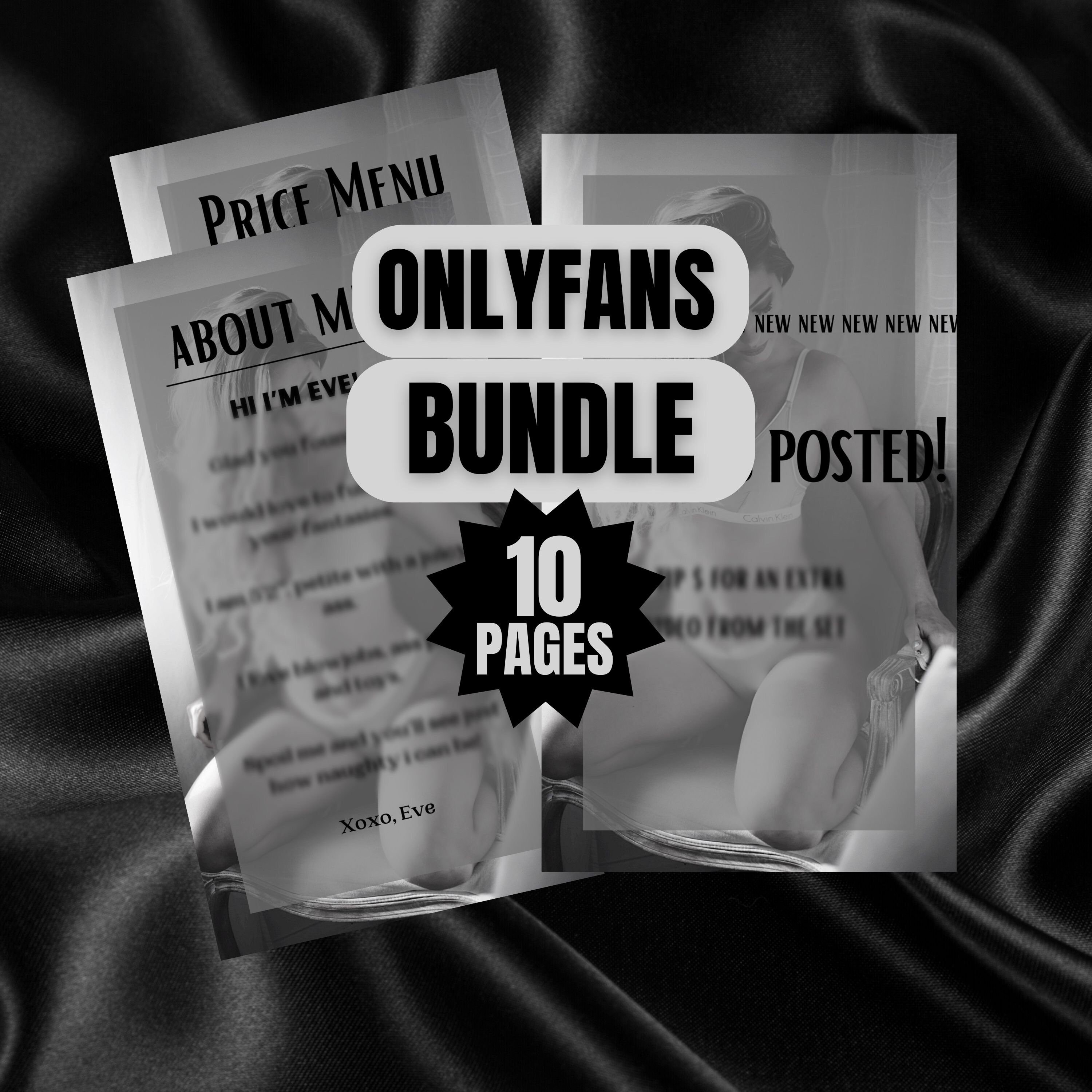 Only Fans Promo Bundle Adult Content Bundle Graphic Ads Fansly - Etsy