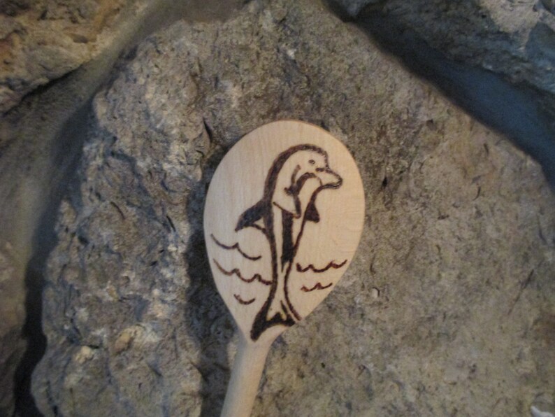 Wood Kitchen Spoons Hand Burned Unique Gift - Etsy
