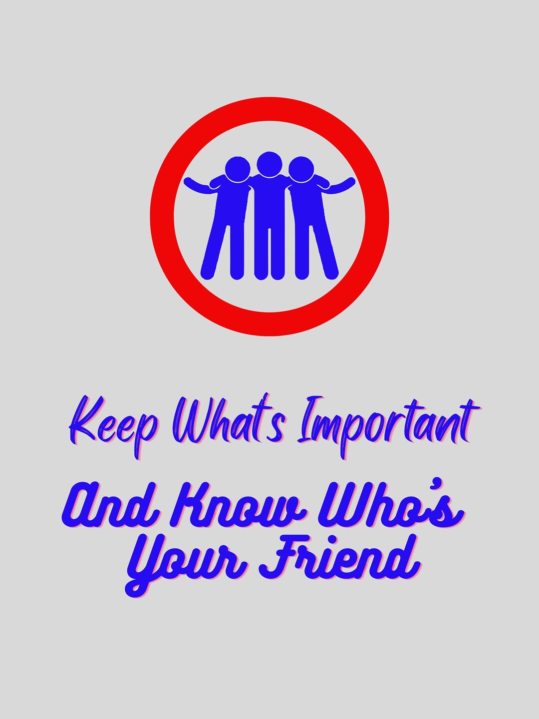 Keep What's Important and Know Who's Your Friend- Phish Poster Download ...