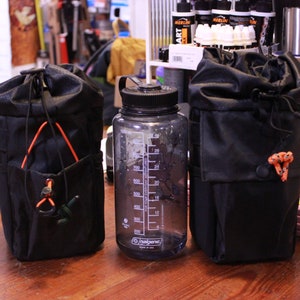 Bikepacking Feed Bag Sewing Tutorial. Nalgene Bottle Feed Bag ...