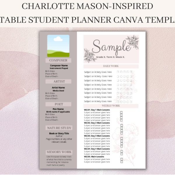 Charlotte Mason - Etsy