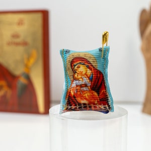 Greek Amulet,filakto With Theotokos and Jesus Christ , Charm and ...