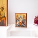 Small Wooden Orthodox Icons With the Resurrection of Jesus Christ ...