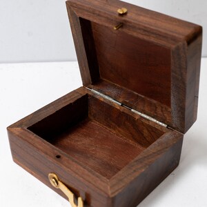 Christian Handmade Wooden Box With Brass Cross A Decorative - Etsy