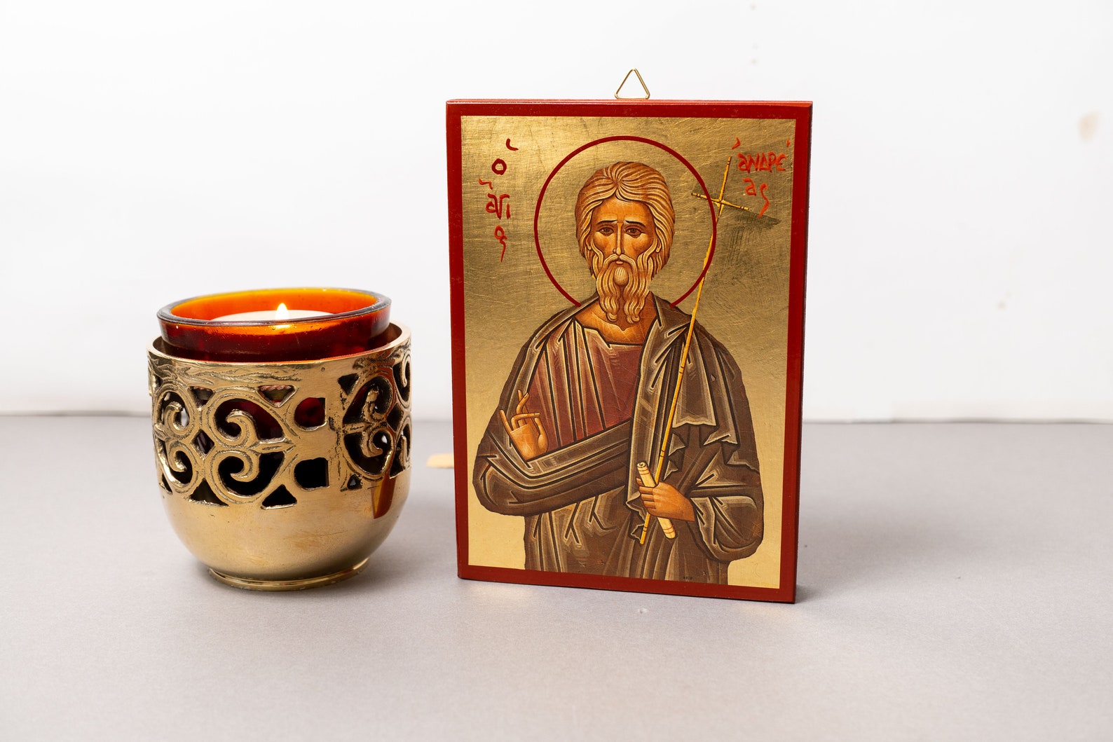 Saint Andrew the Apostle,agios Andreas, Byzantine Icon Byzantine Art ...