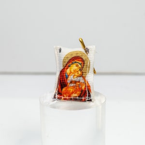 Greek Amulet,filakto With Theotokos and Jesus Christ , Charm and ...