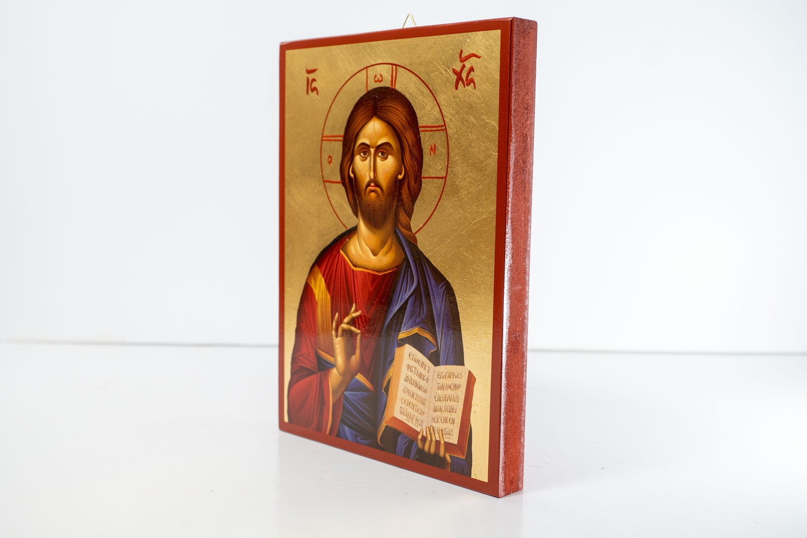 The Jesus Christ the Blessing (Ο Ευλογων) Byzantine Art Wall Hanging ...