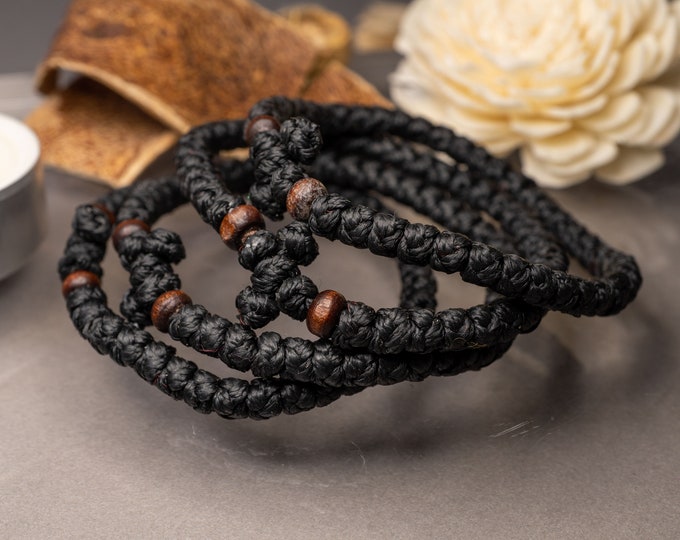 Original Athonite Thick Komboskini-unisex Komboskini- Prayer Bracelet ...
