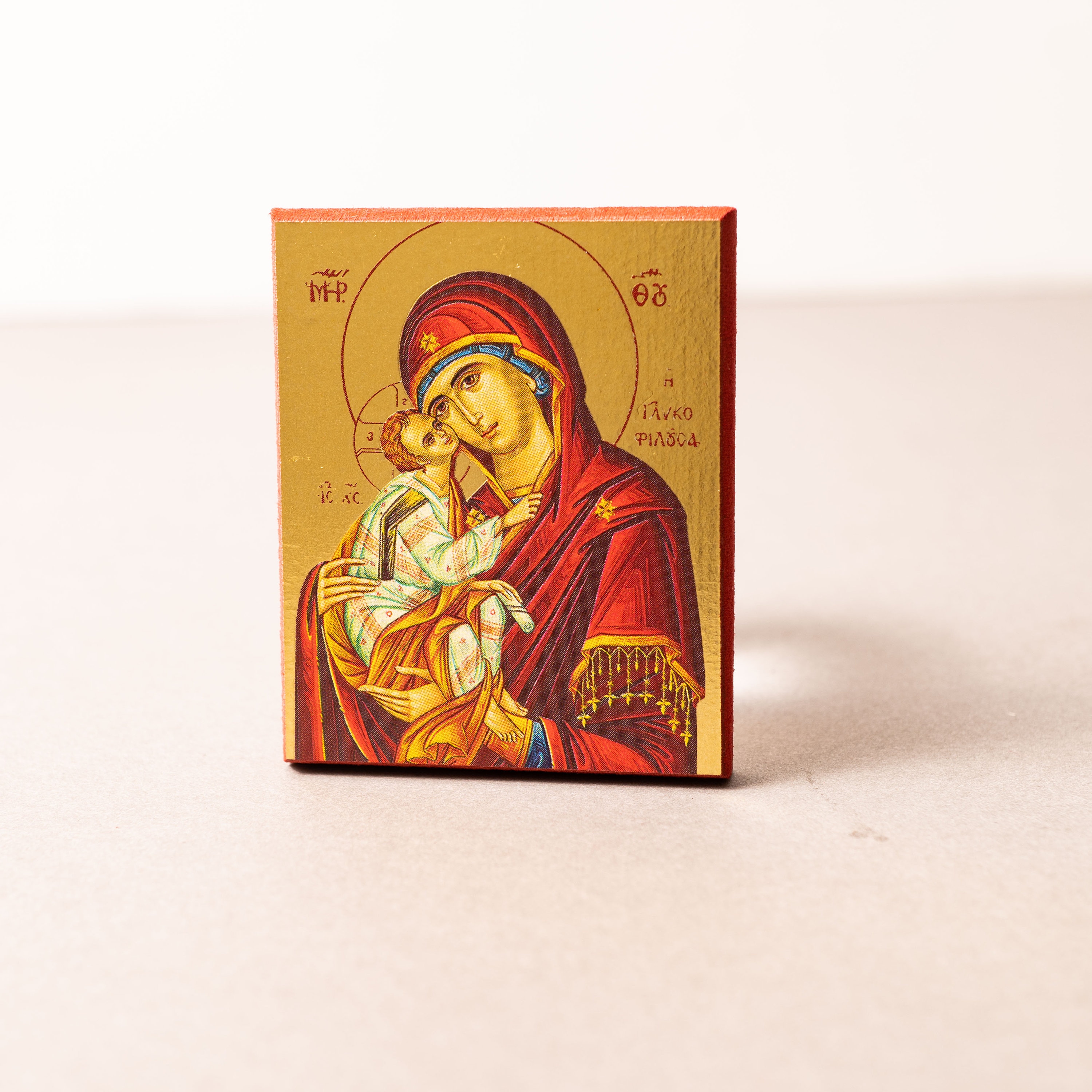 Tiny Wooden Byzantine Orthodox Icons Art Wall Hanging - Etsy