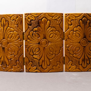 Christian Wooden Carved Triptych With the Life of Jesus Christ A ...