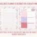 Wellness Digital Planner Journal and Tracker Healthy Self-care Habits ...