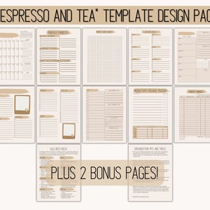 ADHD Digital Printable Planner PDF for Adult and Student Daily Weekly ...