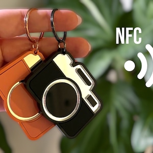 Photo Album Keychain, Digital Photobook, NFC Keychain, Social Media ...