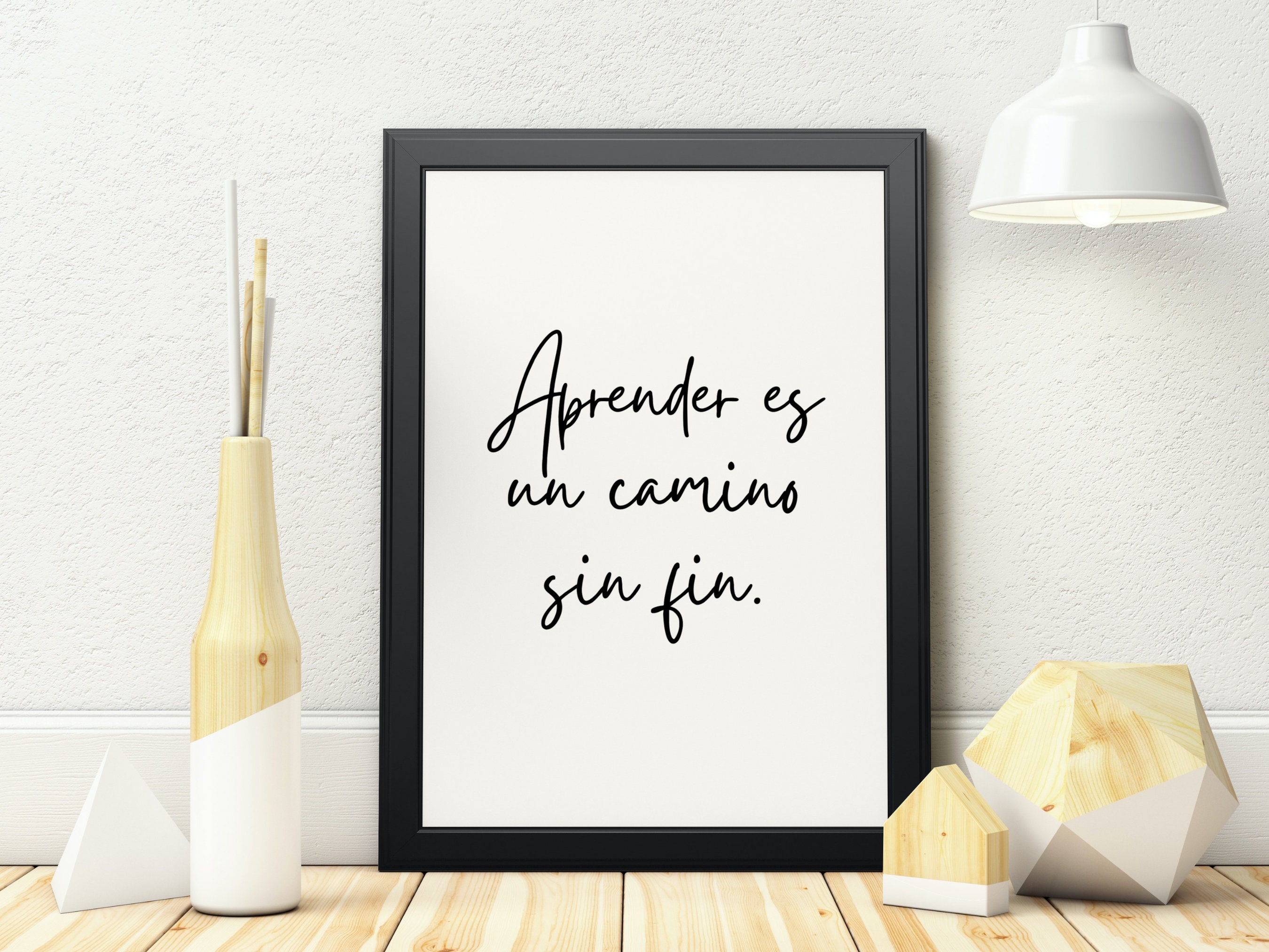 Educational Quotes in Spanish, Downloadable Print for Spanish Classroom ...