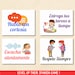 Spanish Classroom Rules Poster Set, Educational Wall Art Decor ...