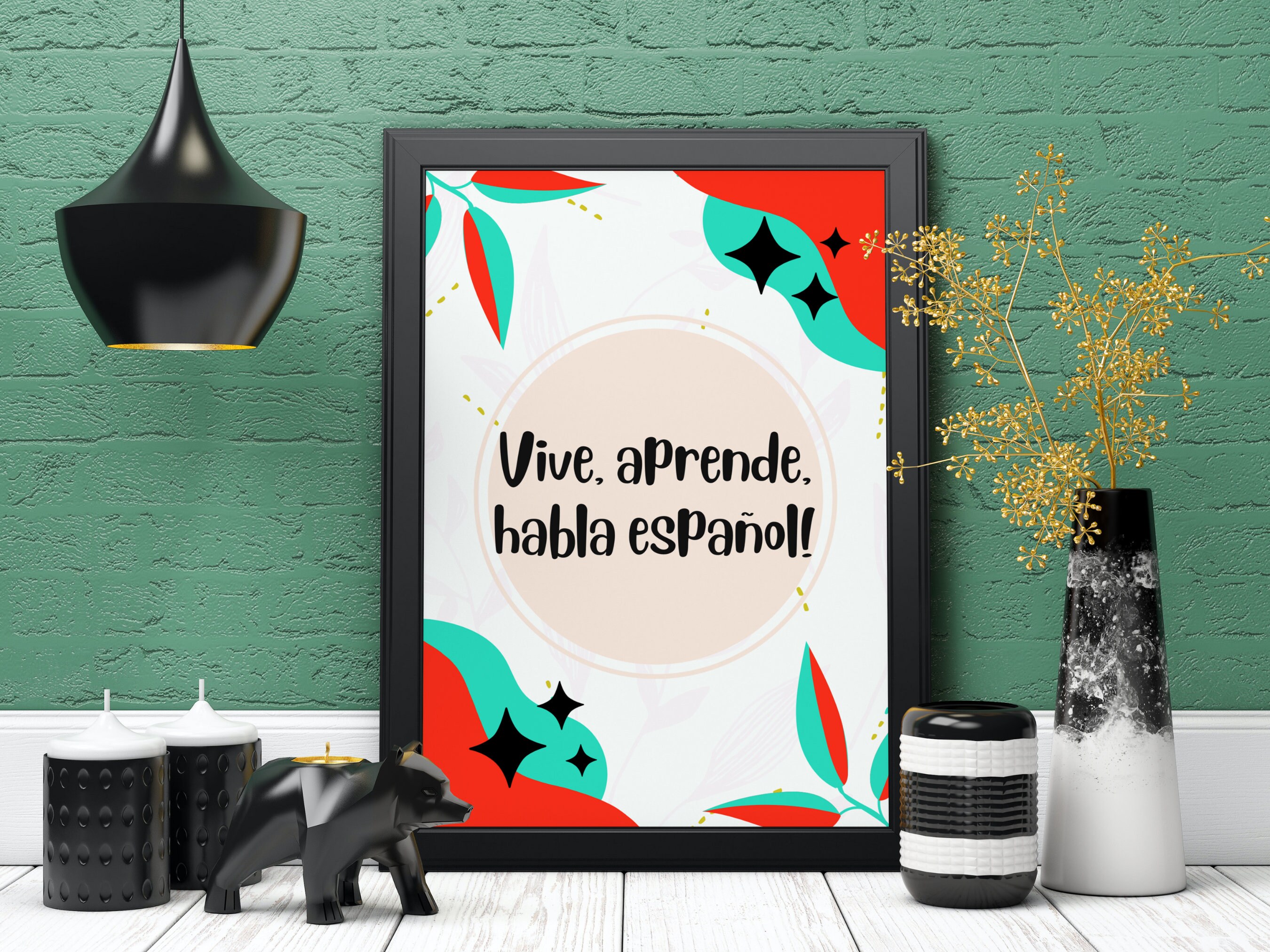 Spanish Classroom Poster Set Educational Wall Art Decor - Etsy