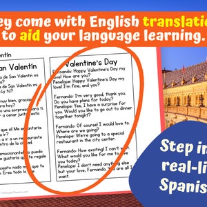 Spanish Beginner Worksheet Bundle, Stories, Vocabulary, Printable ...