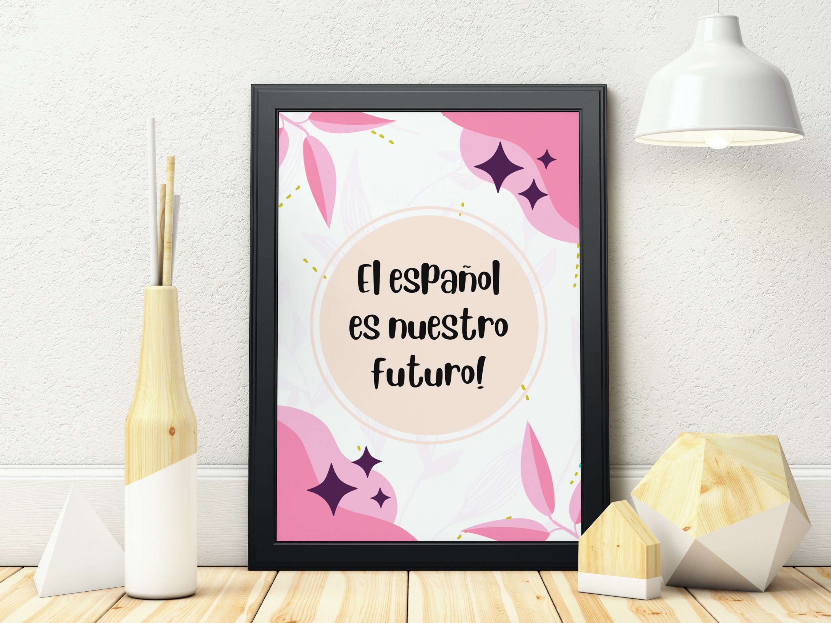 Spanish Classroom Poster Set, Educational Wall Art Decor, Bilingual, A ...