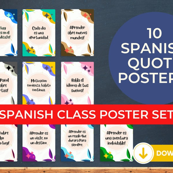 Spanish Classroom - Etsy