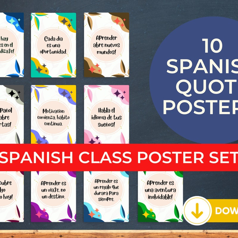 Spanish Classroom - Etsy