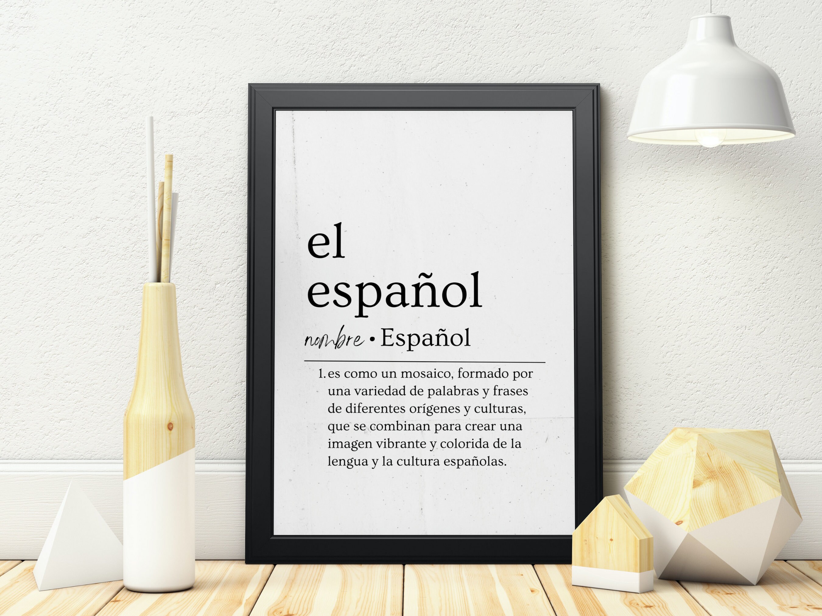 Spanish Classroom Poster Set Spanish Wall Art Printable - Etsy
