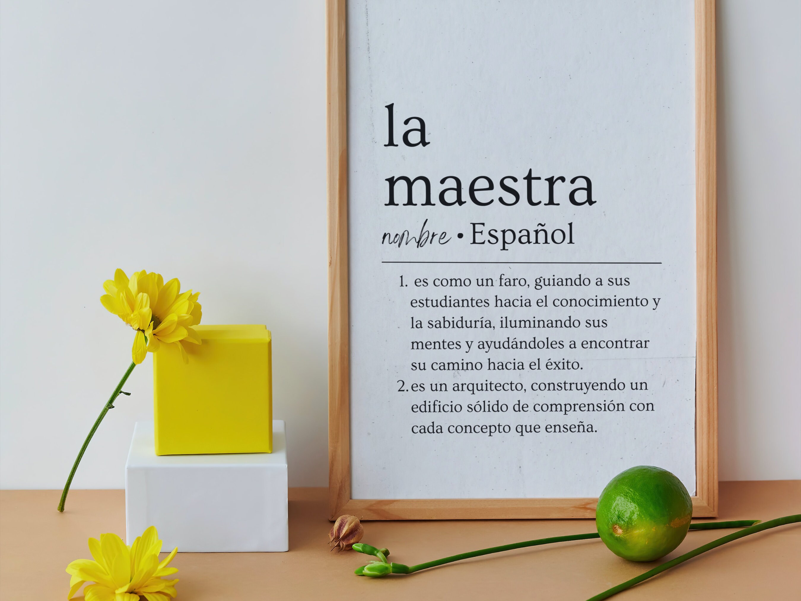 Spanish Classroom Poster Set, Spanish Wall Art, Printable, Word ...