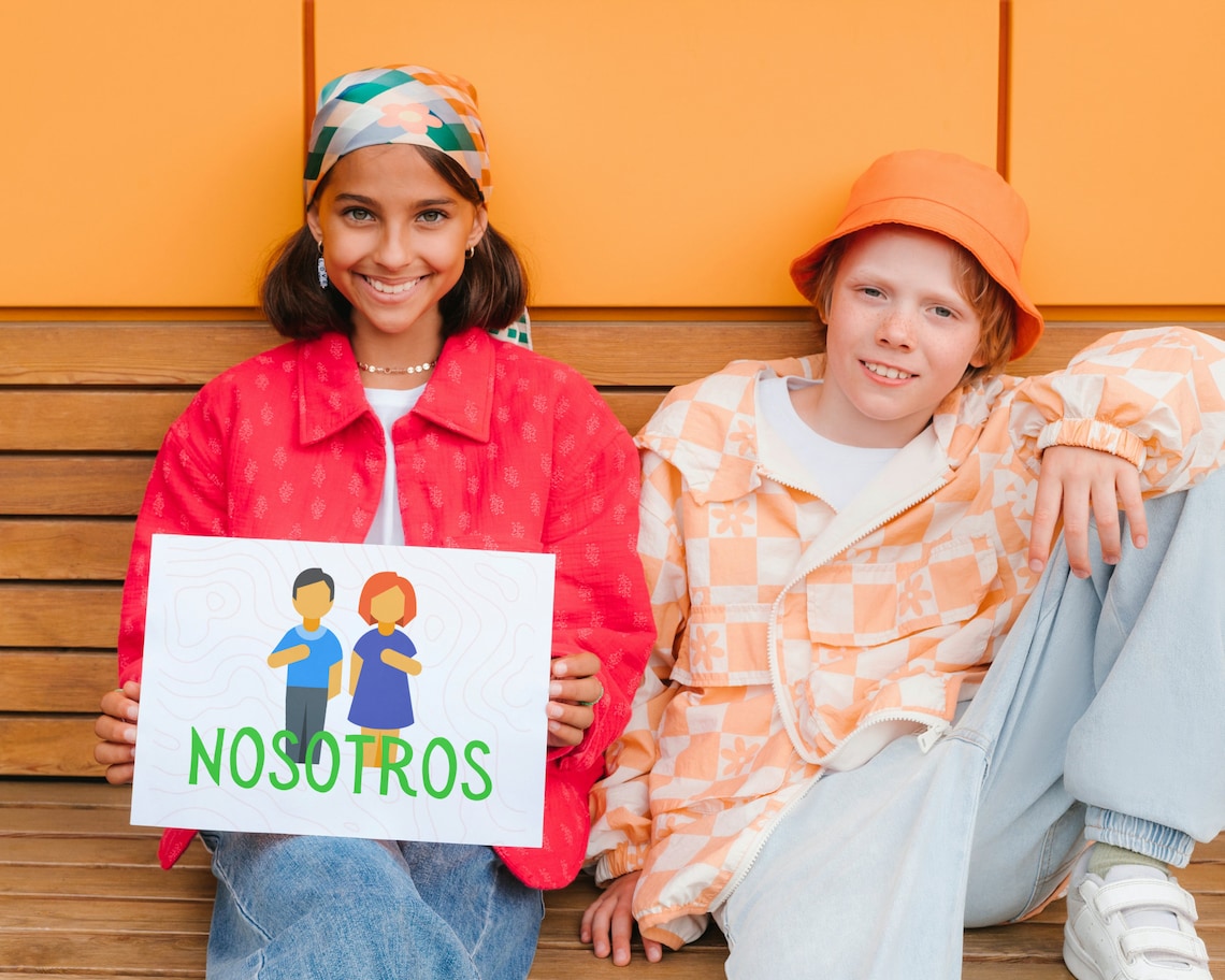 Spanish Pronouns Classroom Poster Set, Educational Wall Art Decor ...