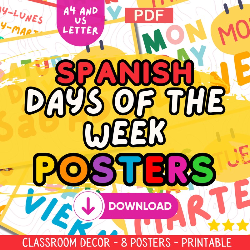 Days of the Week - Etsy