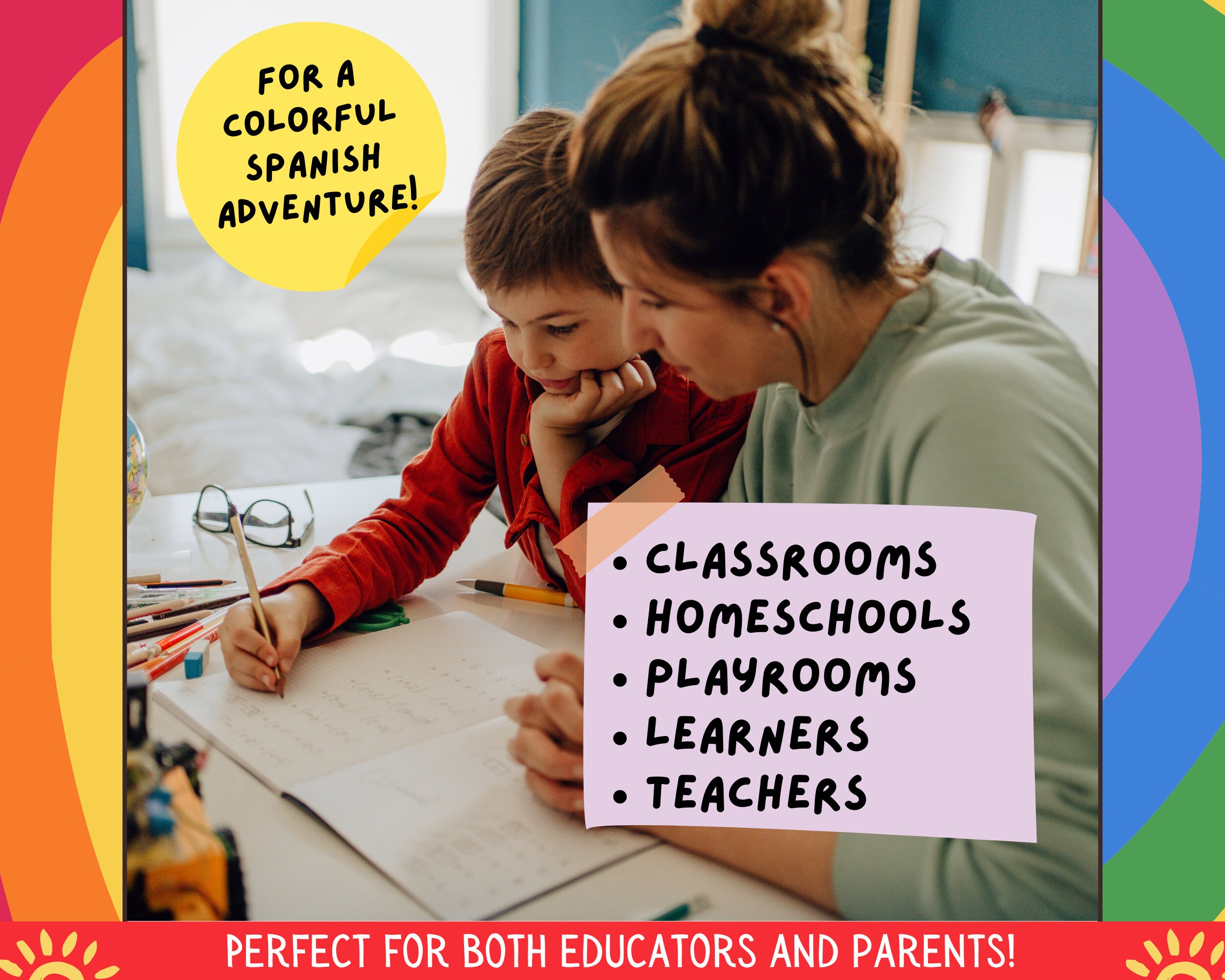 Spanish Alphabet Classroom Poster Set, Educational Wall Art Decor ...