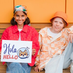 Spanish Classroom Printable Poster Set - Spanish Teacher Classroom ...