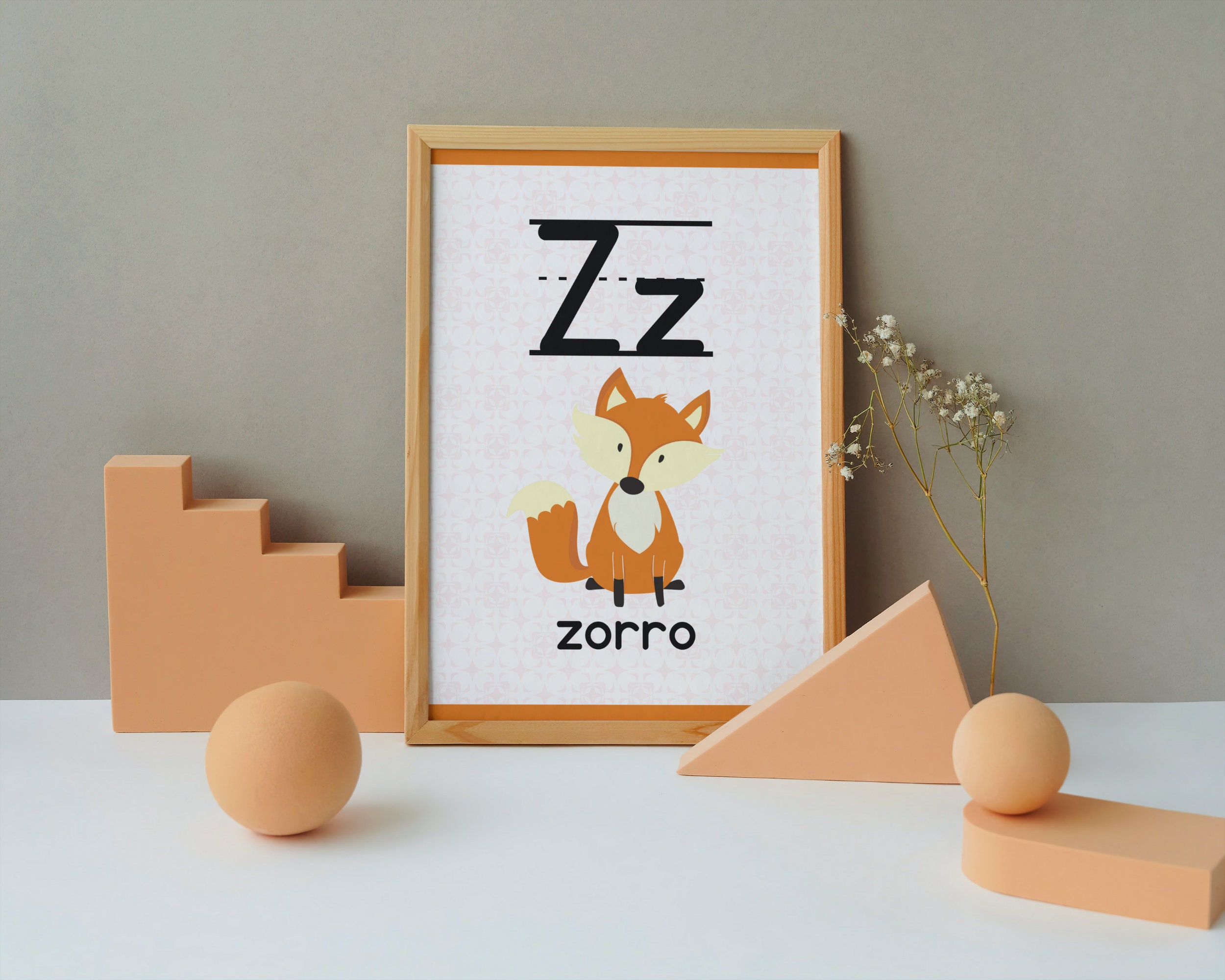 Spanish Alphabet Classroom Poster Set, Educational Wall Art Decor ...