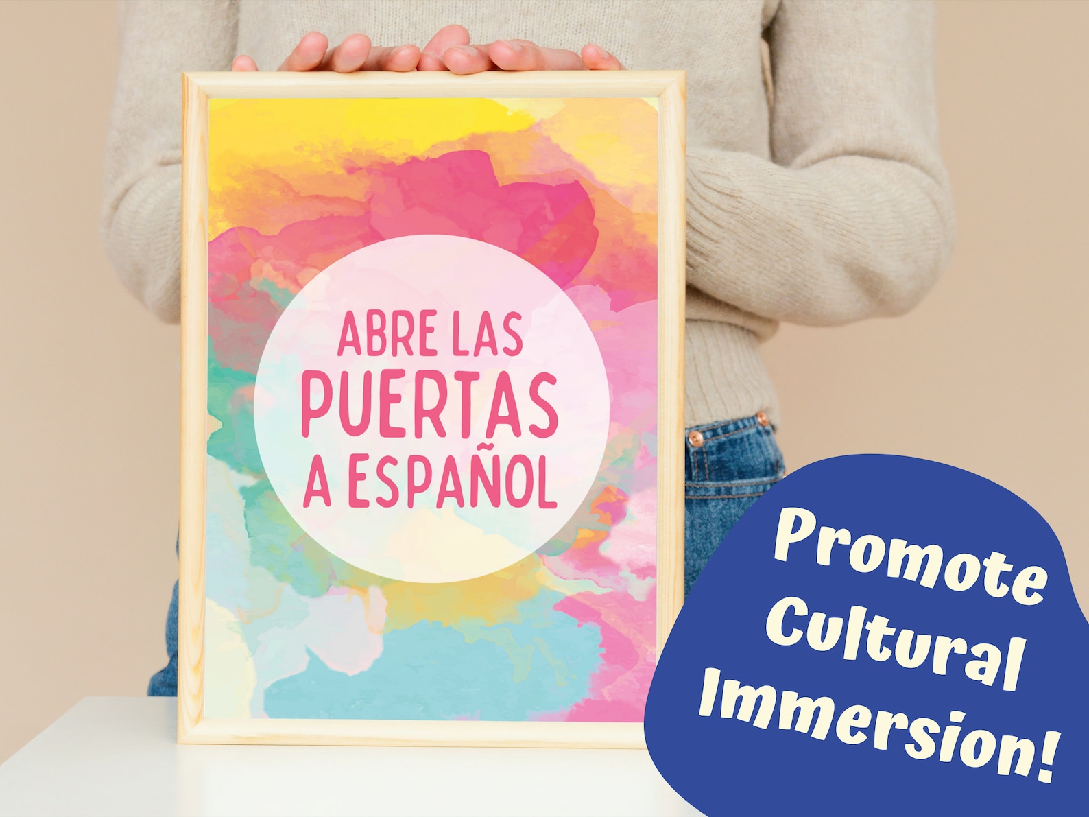 Spanish Classroom Motivational Printable Poster Set, Spanish Classroom ...