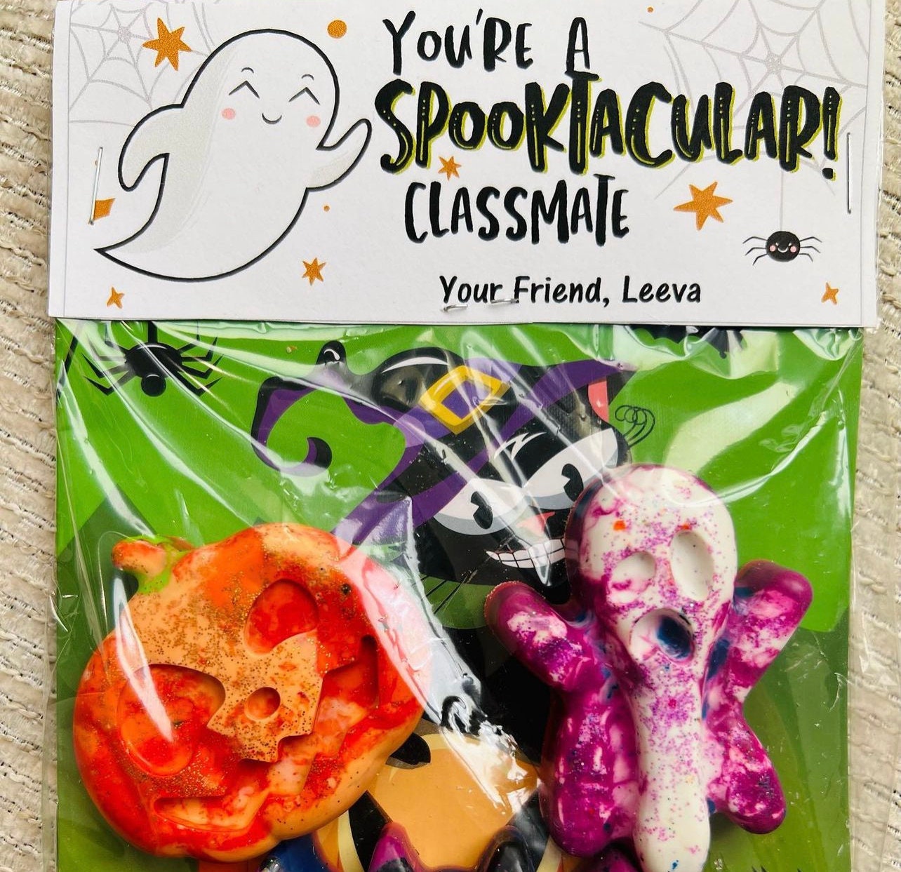 Halloween Crayons - Trick or Treat - Halloween Gifts for Kids - Toddler ...