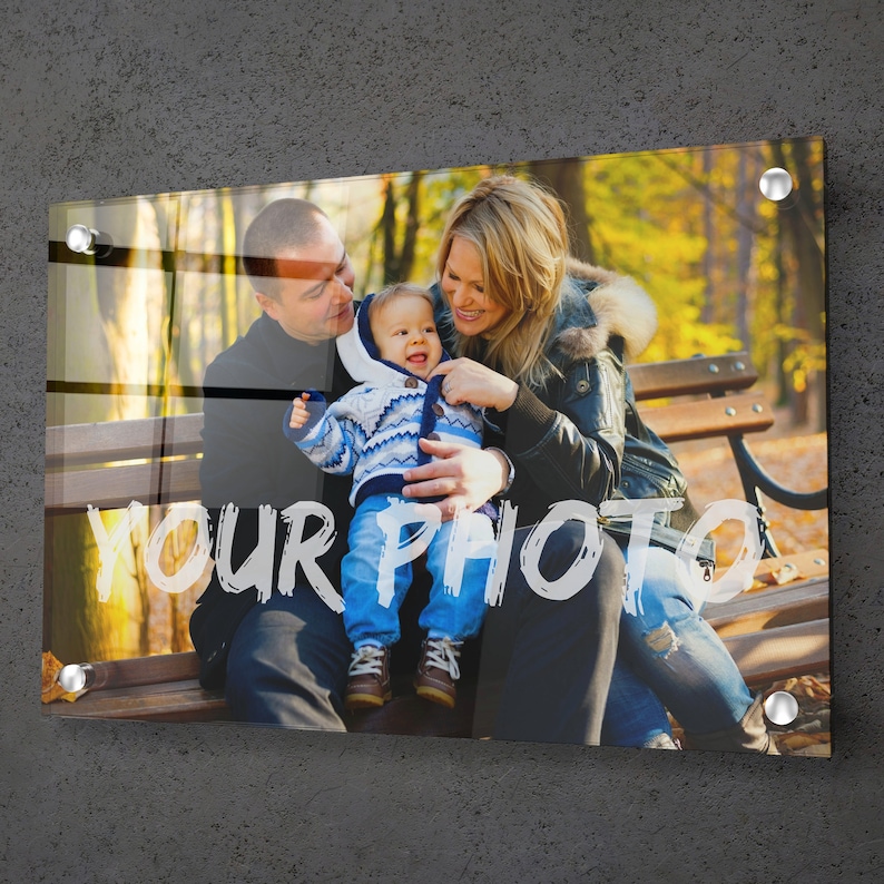 Custom Print Acrylic Wall Art Personalized Gift Wall Decor Custom Wall ...