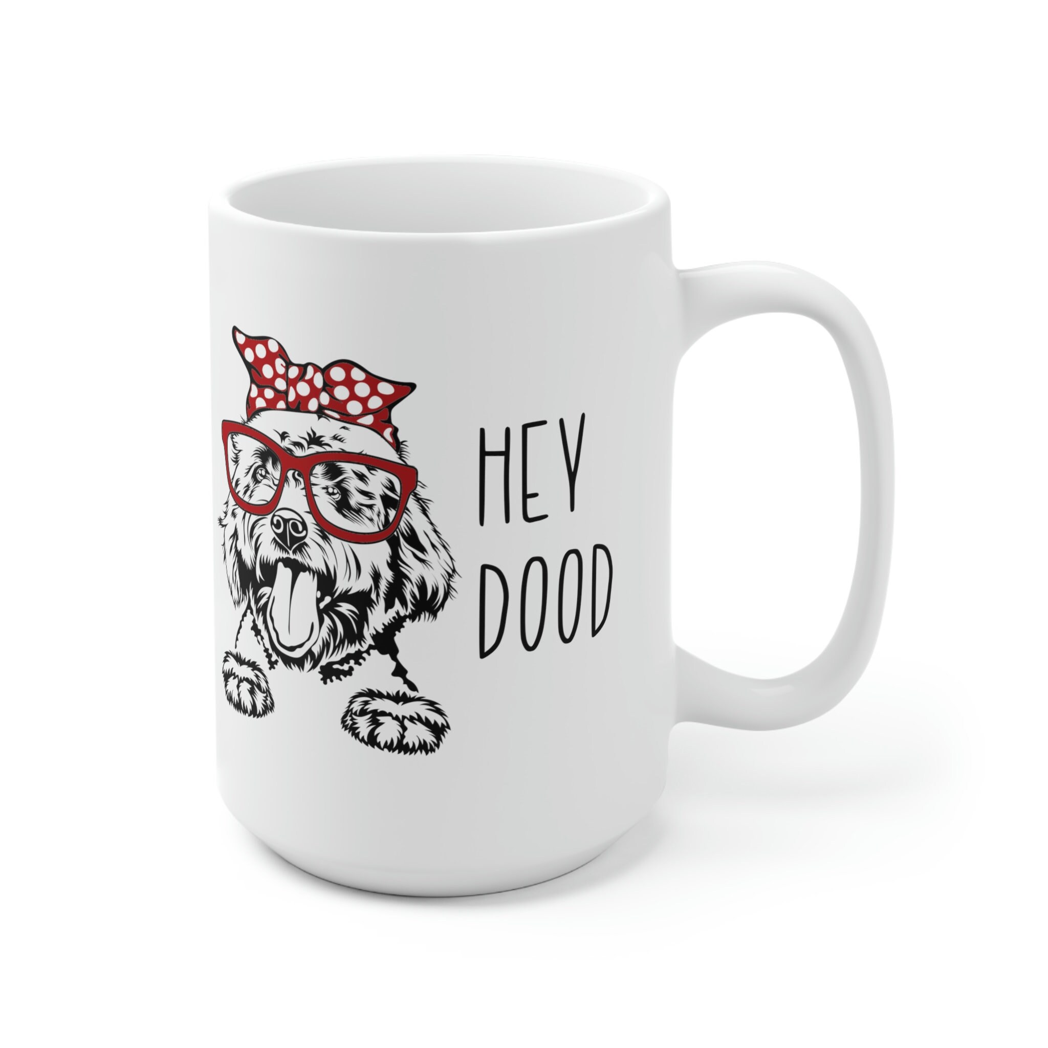 Jumbo Funny Goldendoodle Dog Mug, Doodle Mama, Gift for Doodle Dog Mom ...