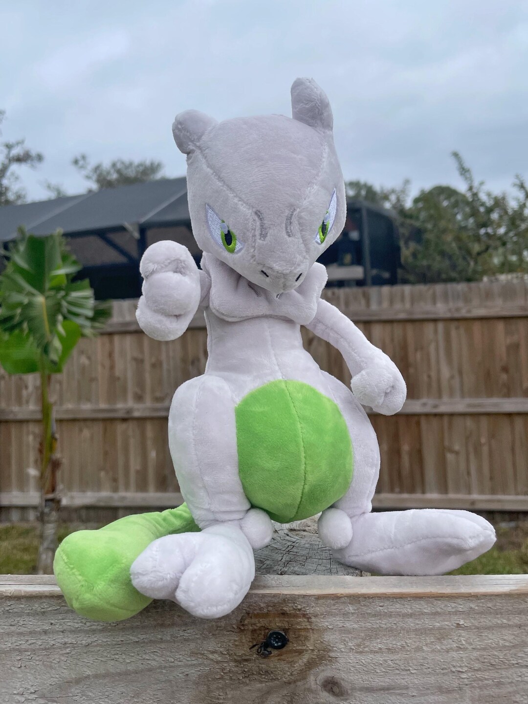 Shiny Mewtwo Pokémon Plush - Etsy