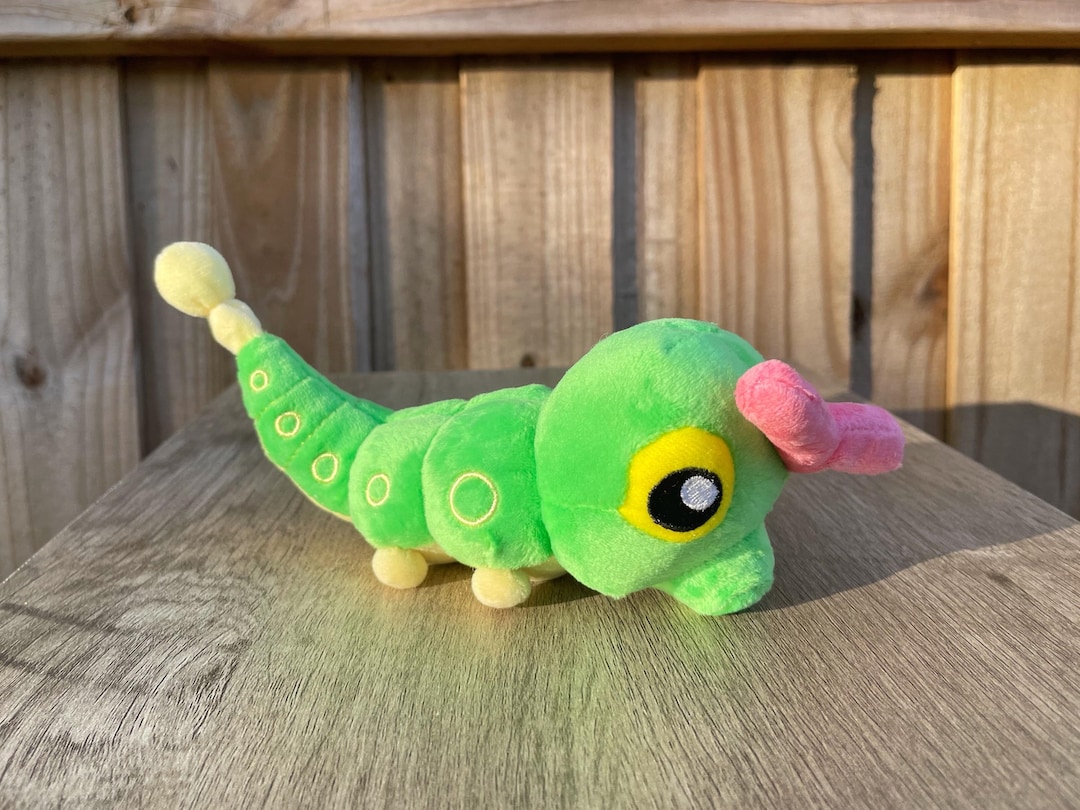 Caterpie Pokémon Plush - Etsy
