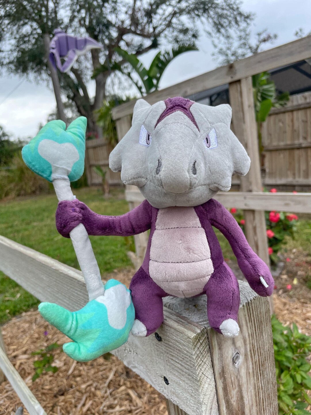 Alolan Marowak Custom Plush Pokemon - Etsy