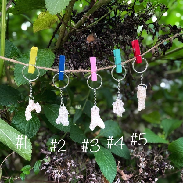 Coral Keychain - Etsy