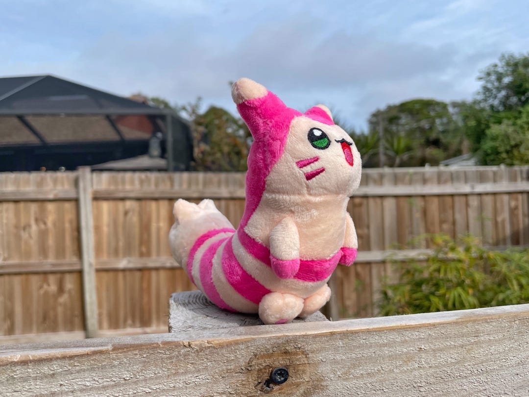 Shiny Furret Custom Plush Pokemon - Etsy