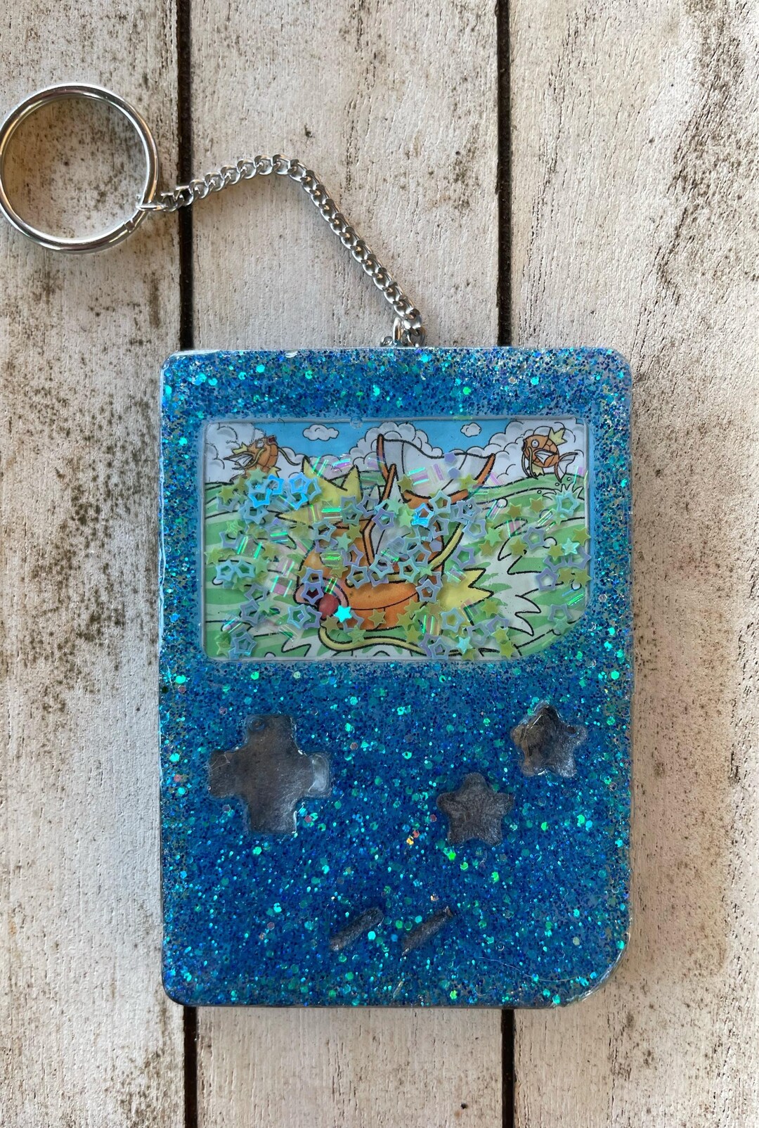 Pokémon Card Gameboy Keychain Magikarp - Etsy