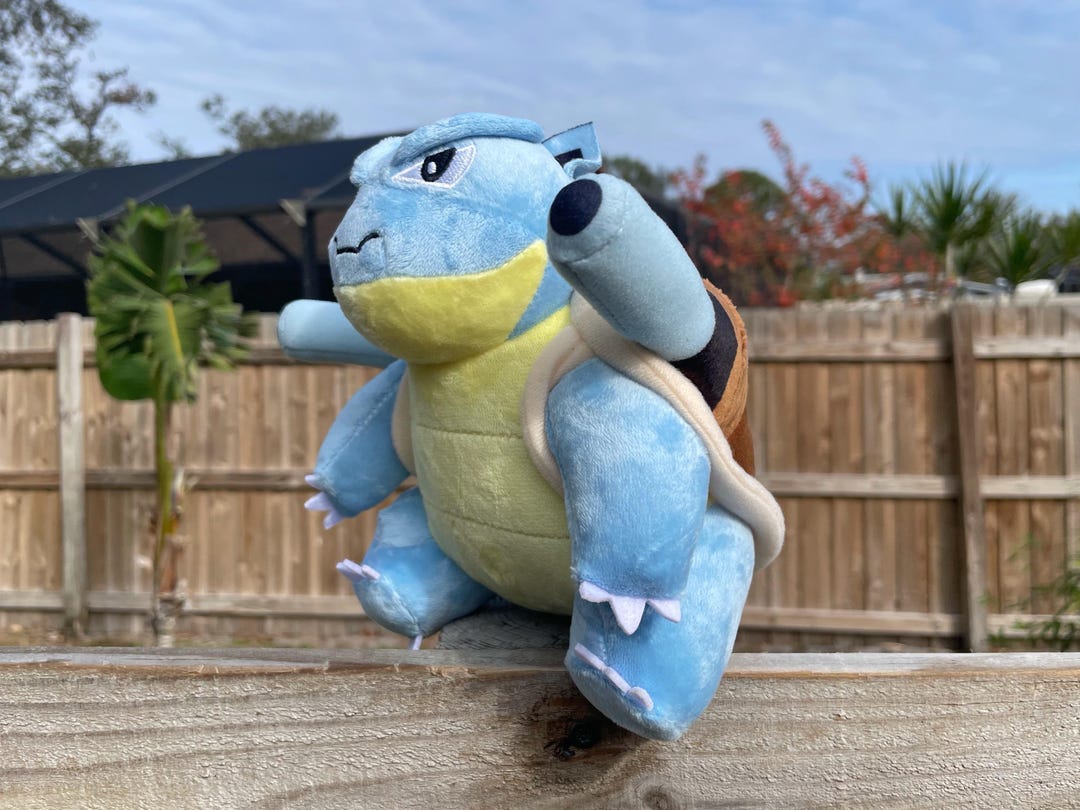 Blastoise Custom Plush Pokemon - Etsy
